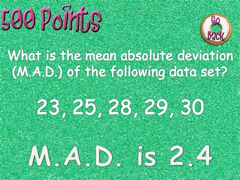 12 Engaging Activities For Mean Absolute Deviation Idea Galaxy
