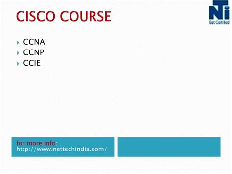 PPT Cisco CCNA Certification Courses PowerPoint Presentation Free Download ID 7235970