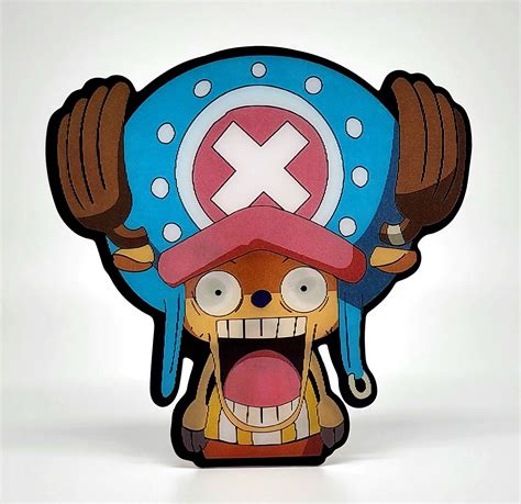 Tony Tony Chopper One Piece Motion Sticker Ghost Garage