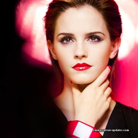 Emma Watson Updates New Photo Of Emma Watson For Lancômes Gloss In Love