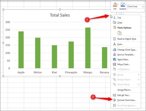 How To Lock The Position Of A Chart In Excel
