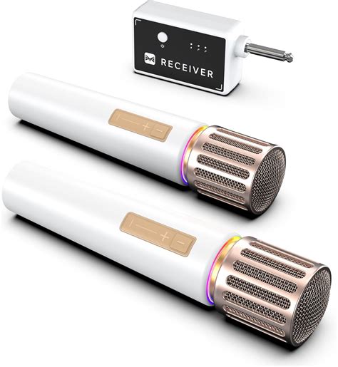 Wireless Microphones Microphone With One To One Chip Connection Controllable Led