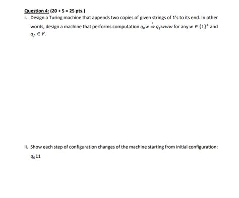 Question Pts Write Down Chegg Com