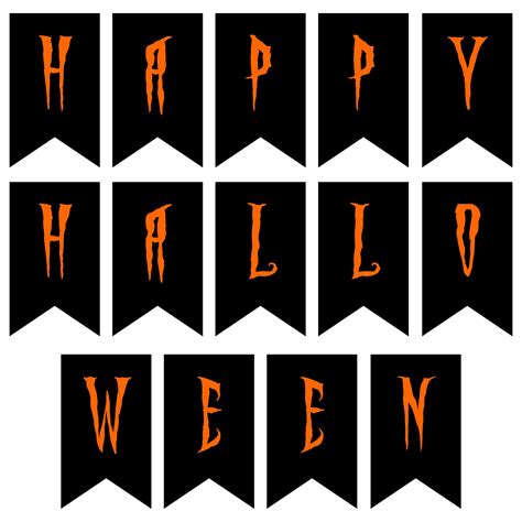 Printable Halloween Banner