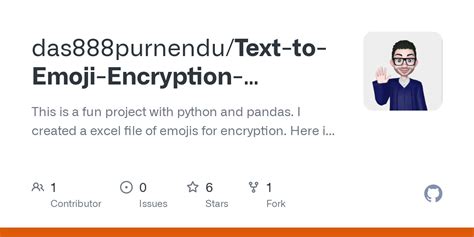 Github Das888purnendutext To Emoji Encryption Decryption With Python