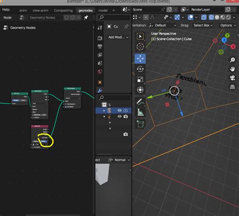B32 Whats Wrong With Text And Geonodes Modeling Blender Artists Community