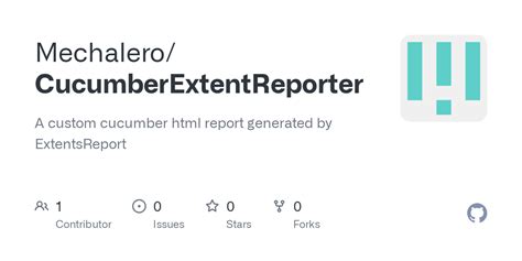 Github Mechalerocucumberextentreporter A Custom Cucumber Html