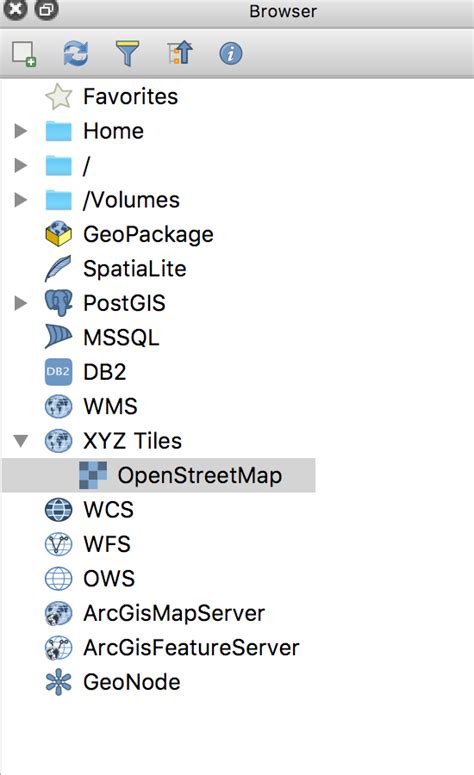 Openstreetmap How To Add Osm Layer To Qgis Geographic
