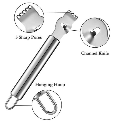 Zester Bar Tool Peeler Cocktail Peeler Citrus Zester For Cocktails Lemon Bartender Tools Best
