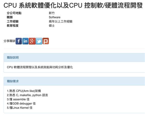 發哥職缺請益 科技業板 Dcard