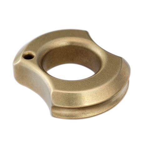 Single Finger Brass Knuckle Duster Portable Self Defense Edc Tool Knuckleduster