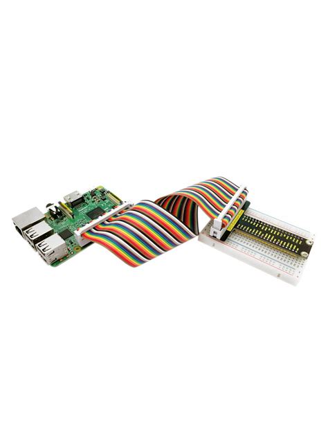 Keyestudio Raspberry Pi T Type Board P Colourful Ribbon Cable Hole Breadboard