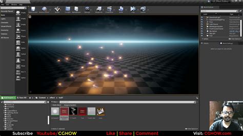 Trails In Unreal Engine Niagara Component Renderer Cghow Ashif Ali