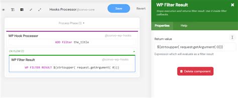 Wordpress Hooks Package Convoworks Documentation