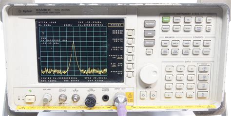 Agilent 8563EC 9Hz 26 5GHz RF Spectrum Analyzer With Options 007 104