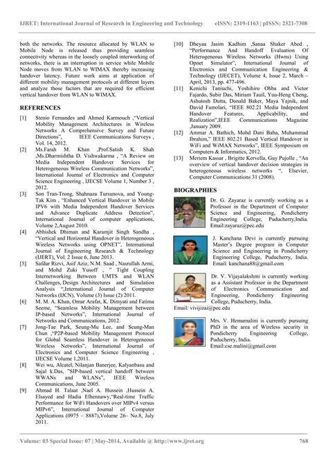 Mobility Management In Heterogeneous Wireless Networks Pdf