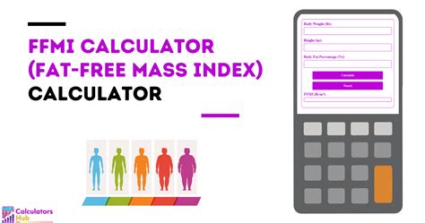 Ffmi Calculator Fat Free Mass Index Calculatorshub