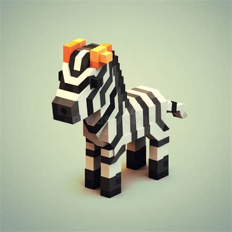 Create A Cute Wolf Character With Minecraft Pixel Art Stock