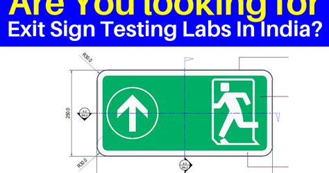 Exit Sign Testing Labs In India Electrical Safety Testing Lab ITC India