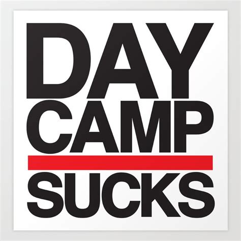Day Camp No White Space Art Print By Addison Orion Society6
