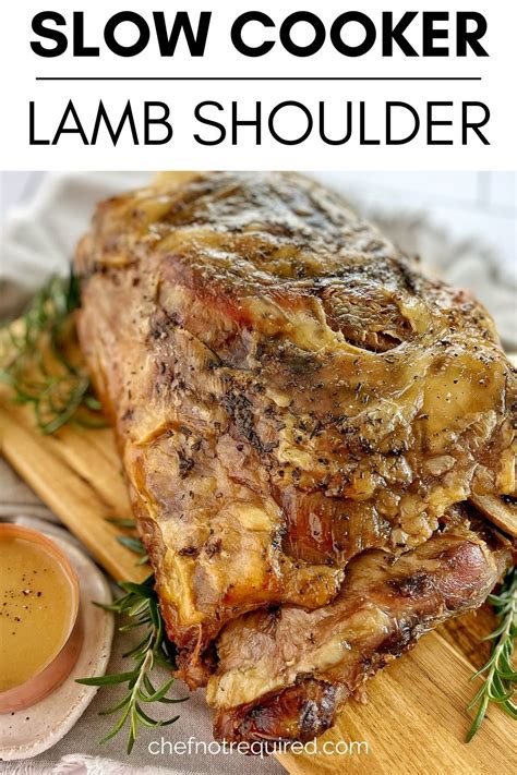 Easy Slow Cooker Lamb Shoulder Recipe