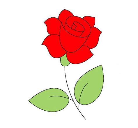 رسمة وردة لعيد الام لمشاهدة تعليم الرسم Learn Drawing