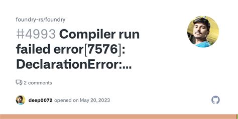 Compiler Run Failed Error 7576 Declarationerror Undeclared Identifier Did You Mean Vm