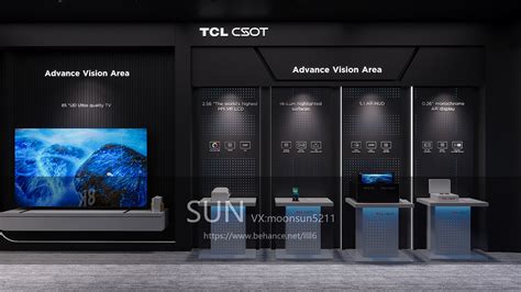 TCL csot 美国 SID展 Behance