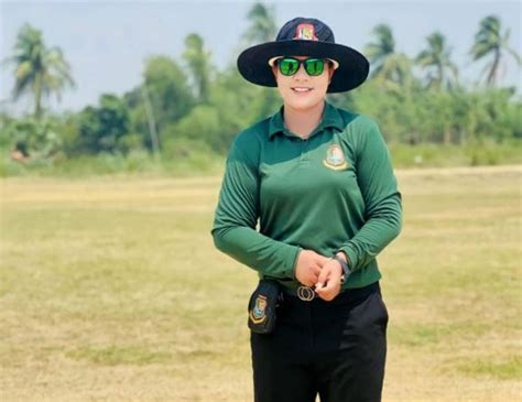 Bangladesh Umpire Shathira Jakir Jessy Appointed To Officiate Womens