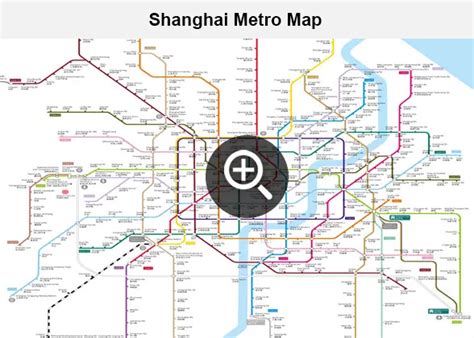 Shanghai Metro Stations Subway Lines In Operation