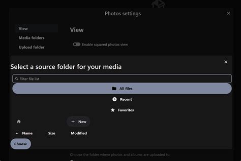 Photo Settings Does Not Show Folders ℹ️ Support Nextcloud Community