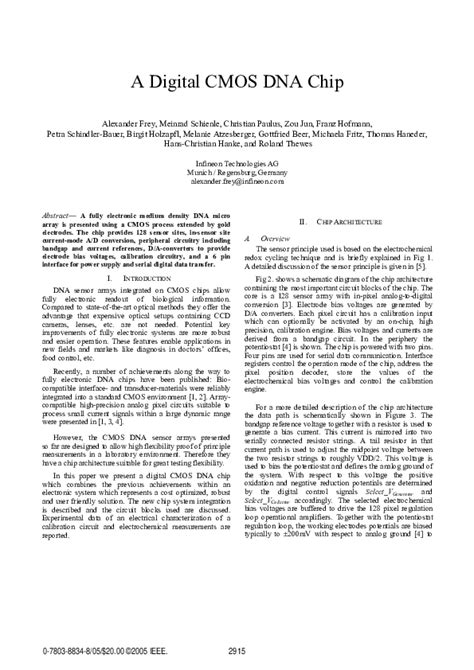 A Digital Cmos Dna Chip