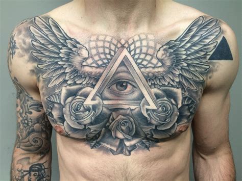 Full Chest Piece Tattoo