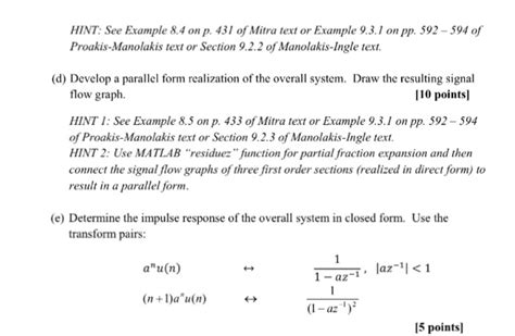 Solved Problem 3 Consider The Cascade Of Three Causal Chegg Com