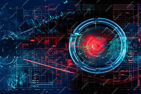 Premium Ai Image Technical Data Graphs And Financial Graphs