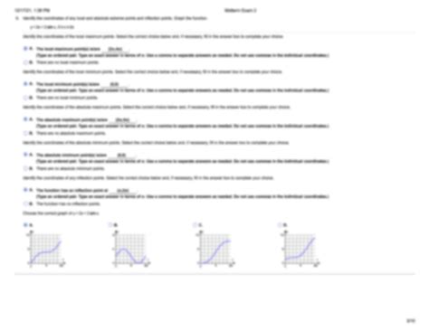 SOLUTION Calculus 1 Midterm Exam 2 Studypool