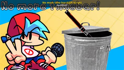 No More Time Bar Lua Script Modding Tool For Friday Night Funkin