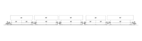MAXI STACK I Railcar Articulated Double Stack Railcar Greenbrier