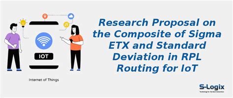 iot proposal topic idea for sigma etx and standard deviation s logix