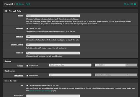 PFSense OpenVPN PIA VPN Only For One Device On Network