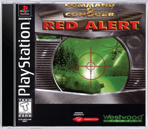 Command And Conquer Red Alert For Sony Playstation 1 Ps1 Tvgc