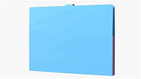 Plastic Expanding File Folder Closed Pink 3d Model 19 3ds Blend