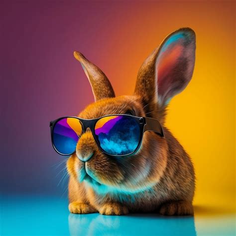 Premium Ai Image Easter Bunny Rabbit Generative Ai