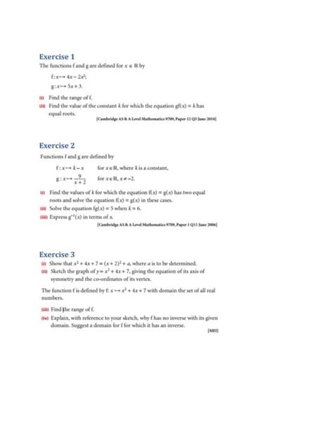 functions worksheet pdf