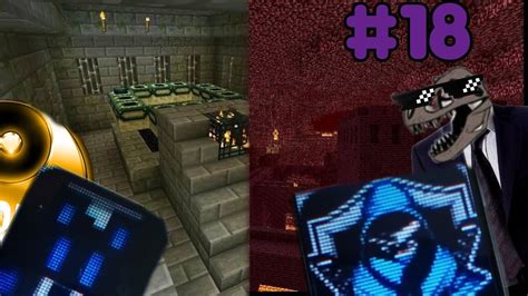 Крепость Ада и Края Прохождение Майнкрафта с друзьями ютуберами 18 Youtube