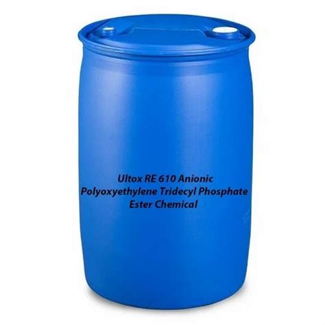 Anionic Polyoxymethylene Tridecyl Phosphate Ester Ultox Re 610 Packaging Type Drum Packaging