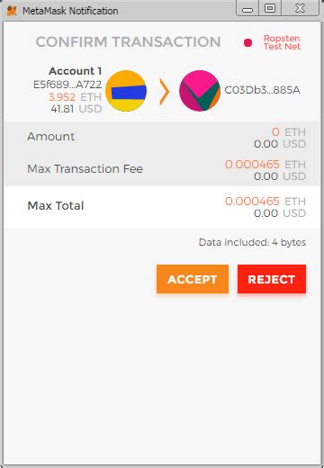 Blockchain Sending Value With Transaction Using Metamask And Browser