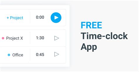 100 FREE Time Clock App Clockify