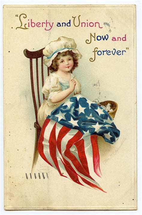 Lot Antique Vintage Postcard American History