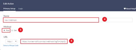 how to connect wisernotify with surveygizmo